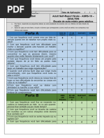 ASRS-18, Versão 1.1 - OMS - Adulto | PDF | Transtorno de déficit de ...