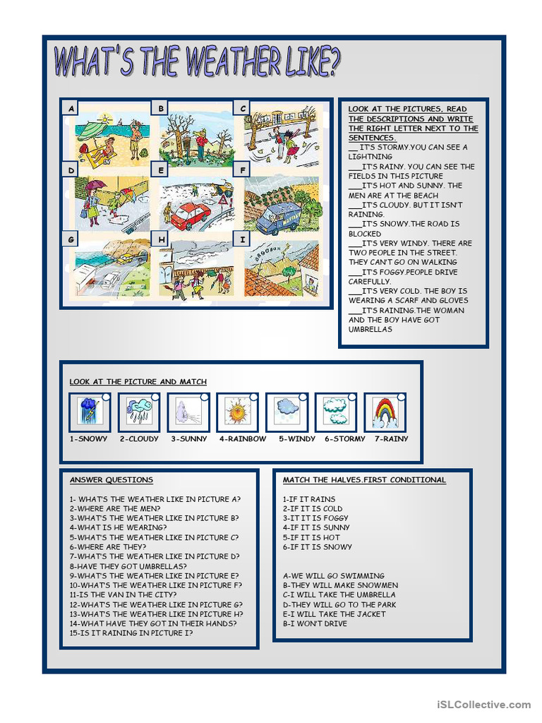 What's The Weather Like | PDF | Earth Sciences | Atmosphere