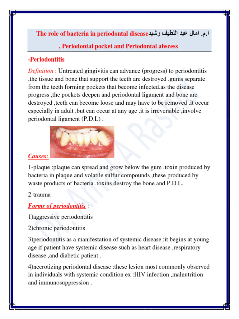 Periodontal Pocket | PDF | Periodontology | Human Tooth