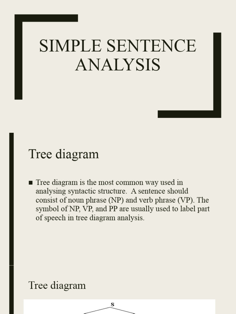 Simple Sentence Analysis | PDF | Phrase | Predicate (Grammar)
