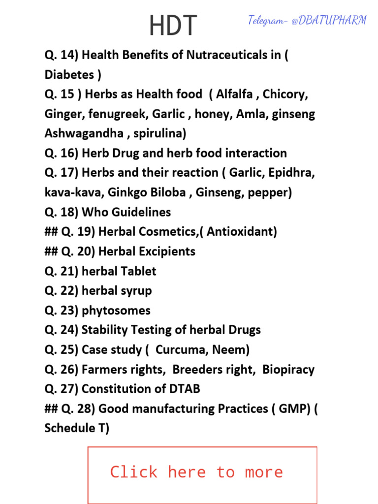 HDT 6th Sem IMP Question and Answers | PDF | Organic Farming | Agriculture
