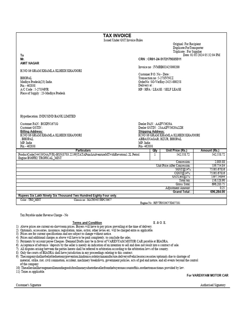 Mat634055rpc50657-Amit Nagar | PDF | Cheque | Payments