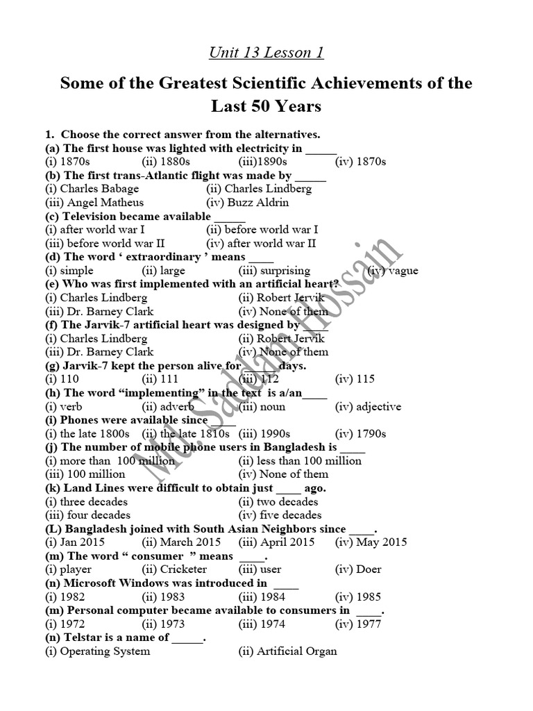 Unit 13 Lesson 1 | PDF | Integrated Circuit | Television