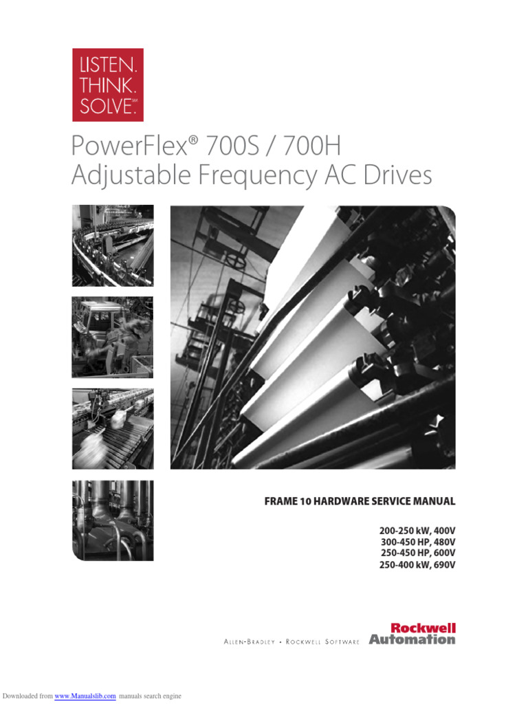 Powerflex 700s | PDF | Electrostatic Discharge | Power Inverter