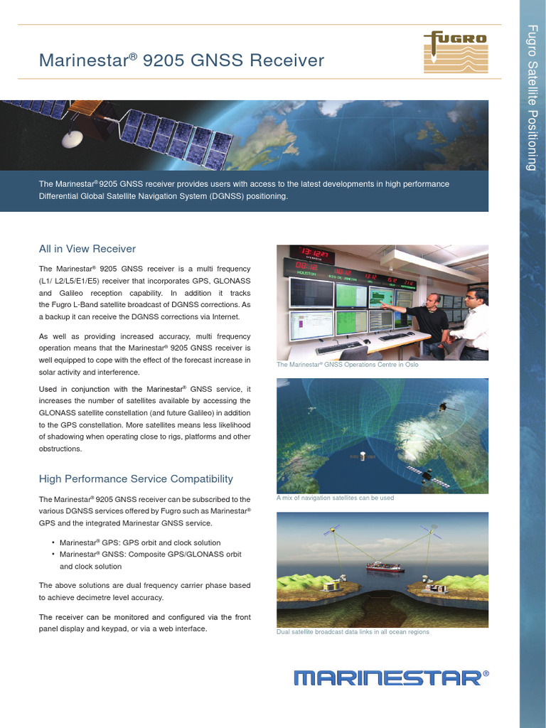 DGPS Broucher OX27 - BROSCHYR | PDF | Global Positioning System | Computer Engineering