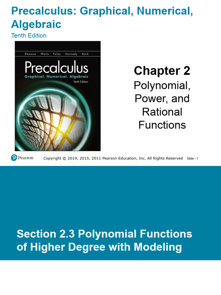 Precalculus Fall 2020 Chapter 2 Section 3 | PDF | Polynomial | Zero Of ...
