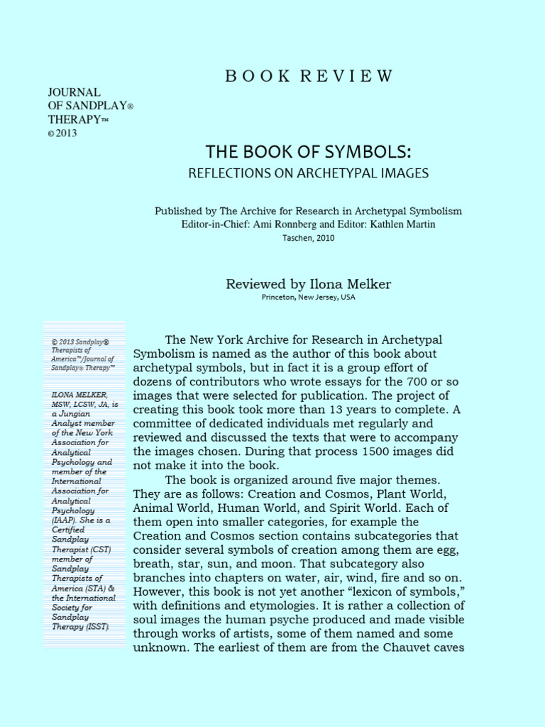 Book of Symbols Reflections On Archetypal Images Compress | PDF | Play ...