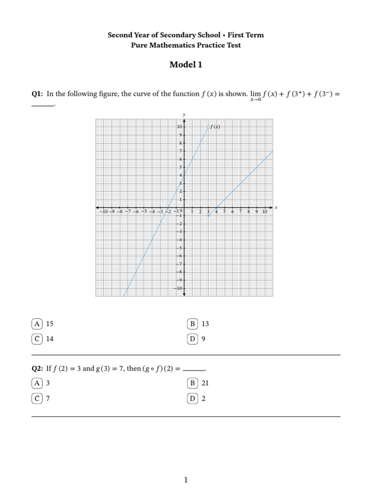 test 1 | Download Free PDF | Euclidean Plane Geometry | Euclidean Geometry