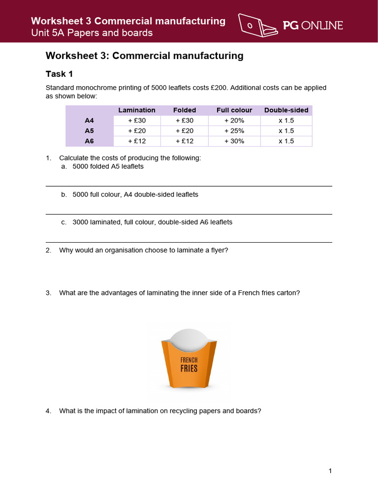 8552 Unit 5A Worksheet & Homework 3 | Download Free PDF | Paper ...