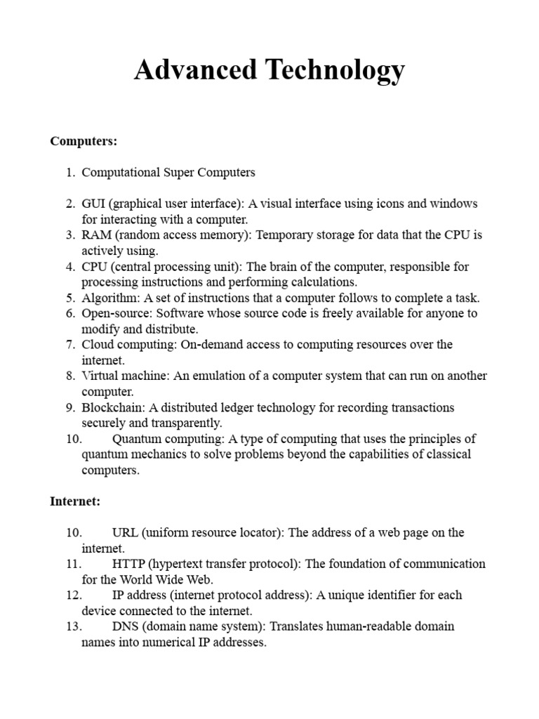 Tech Enthusiasts' Guide | PDF | Artificial Intelligence | Intelligence ...