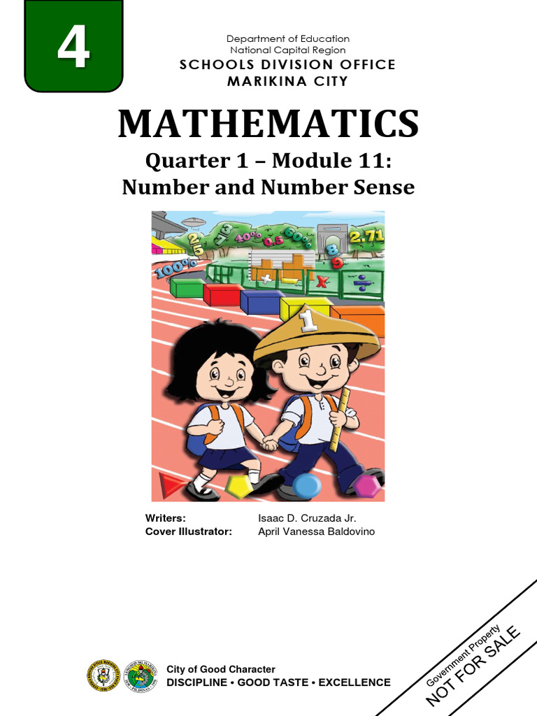 Math GR4 Qtr1-Module-11 Formatted 12pages | PDF | Multiplication | Arithmetic