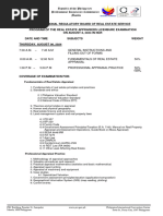 REA REB PRC Exam Coverage | PDF