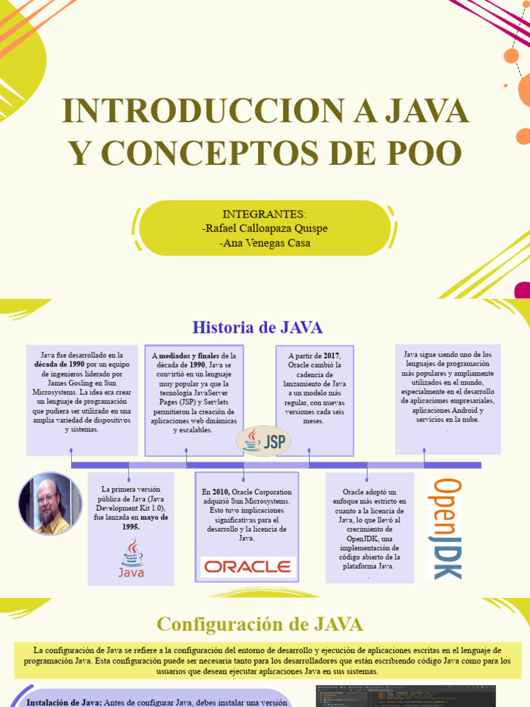 Grupo 4 Java | PDF | Java (lenguaje de programación) | Objeto (informática)