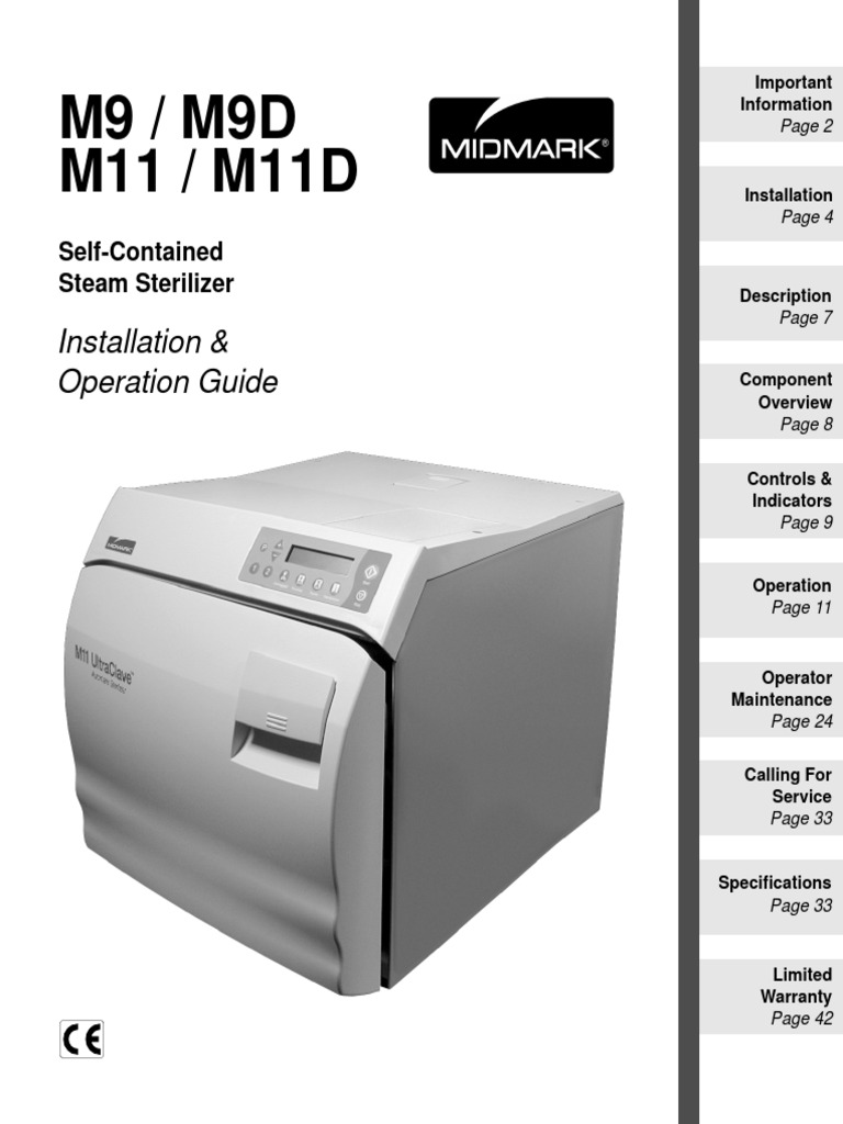 Autoclave de Mesa M9m11io | PDF | Sterilization (Microbiology ...