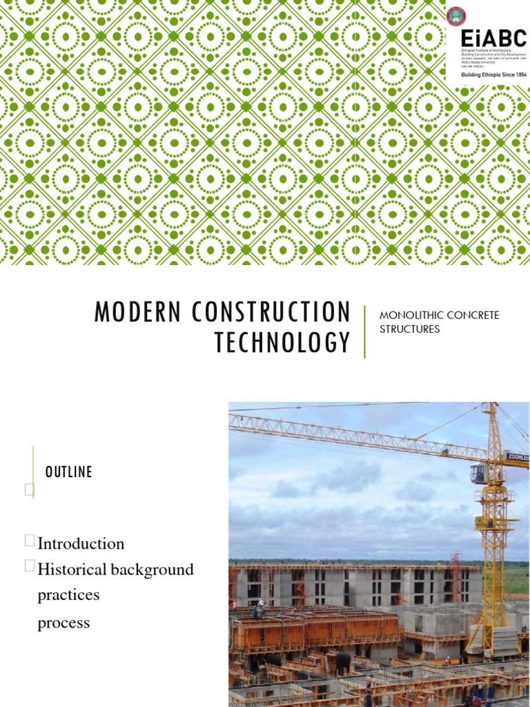 # 03 - Monolitic Construction Technology | PDF | Concrete | Building ...