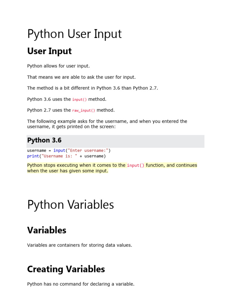 Part 3 | PDF | Variable (Computer Science) | Arithmetic