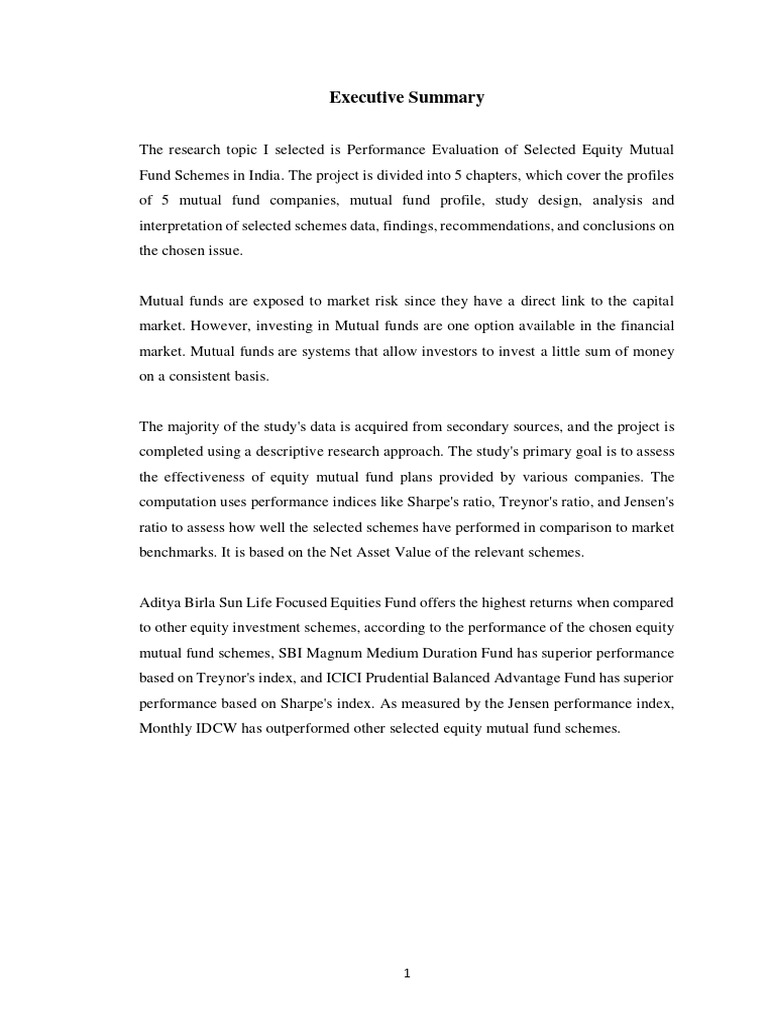 Final Project 2 1 | PDF | Investment Fund | Investing