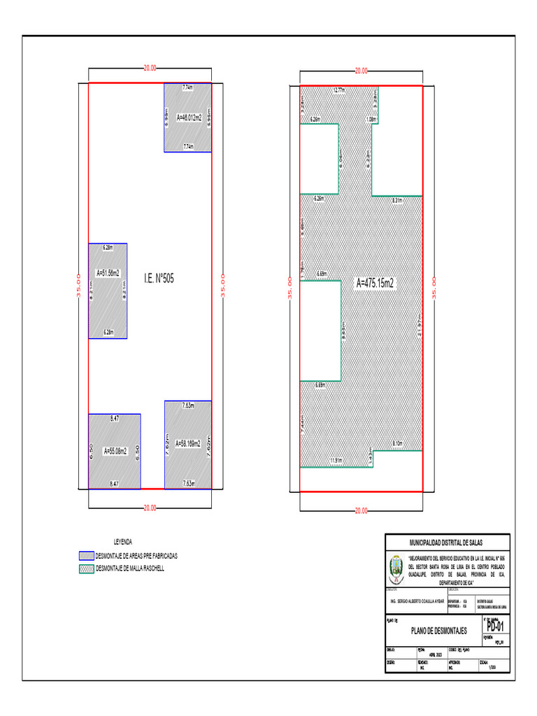 PLANO DE DESMONTAJE-Model | PDF