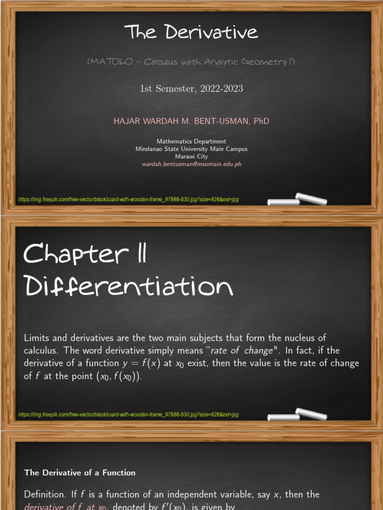 Understanding Derivatives in Calculus | PDF | Derivative | Function (Mathematics)