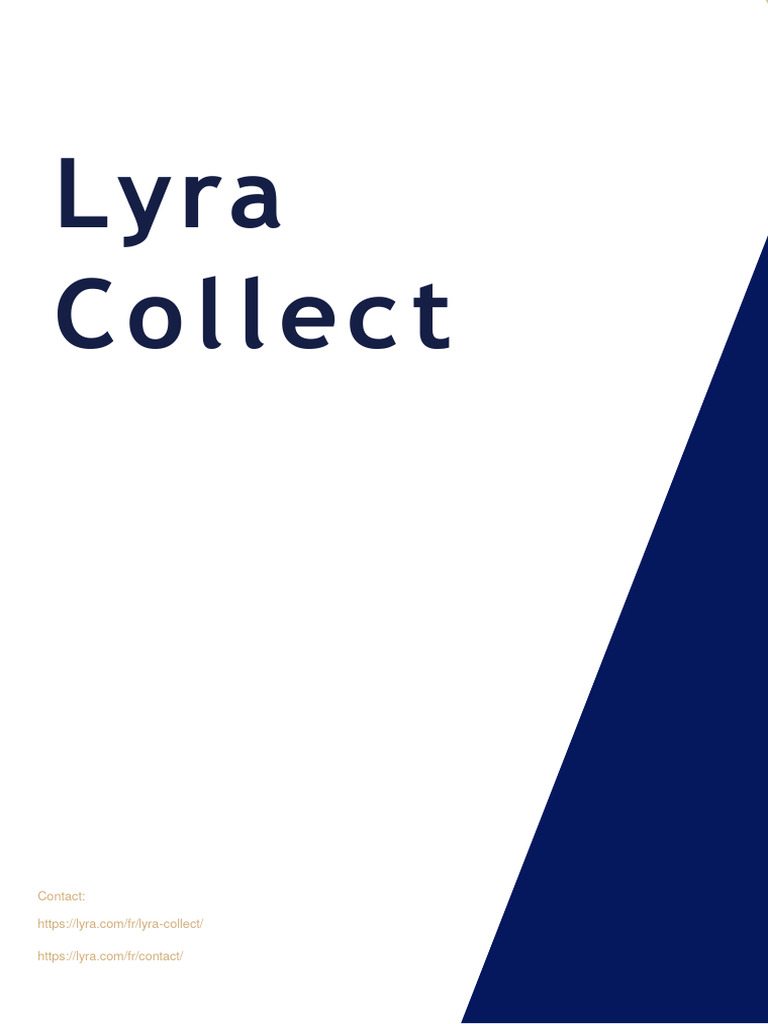 Présentation Lyra Collect | PDF | Application | Banques