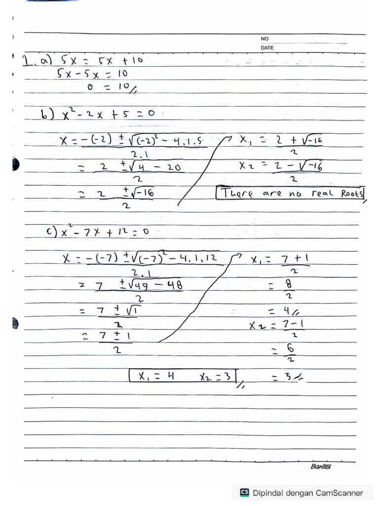 Mathematics Assignment #1 | PDF