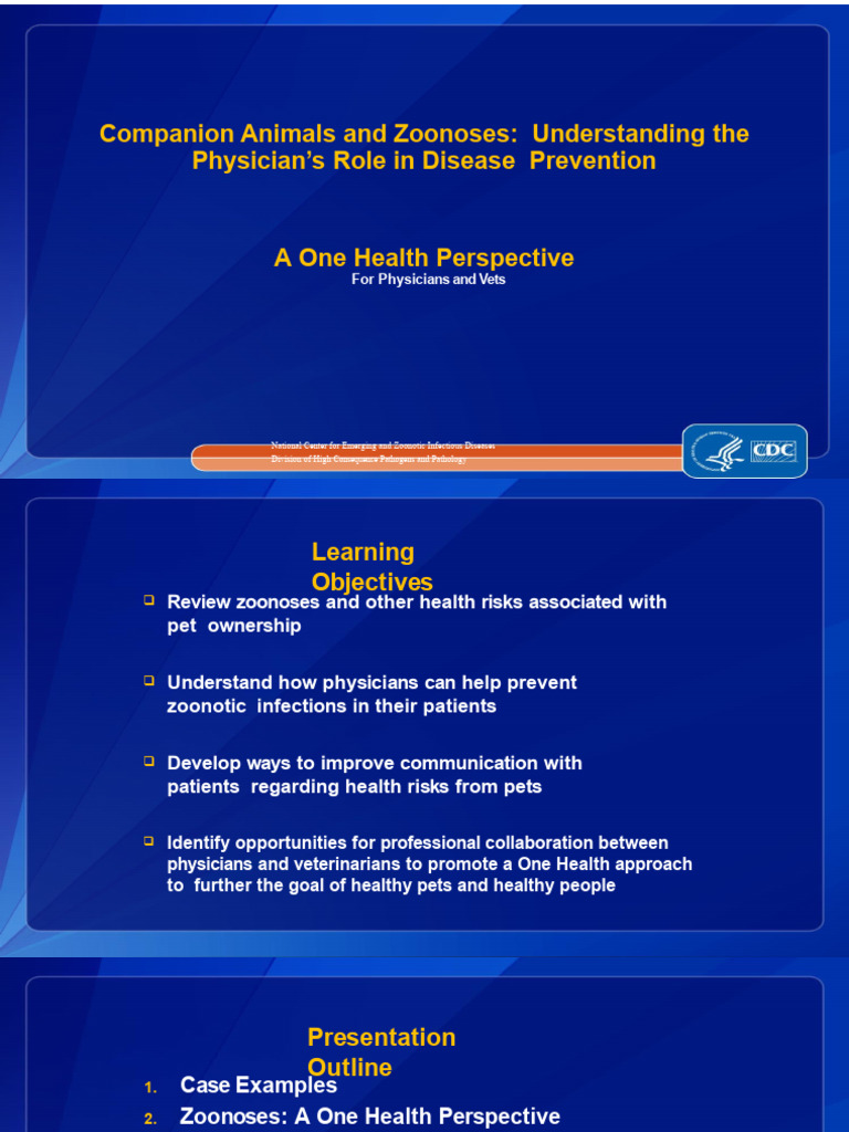 Zoonoses: Physician and Vet Collaboration | PDF | Rabies | Salmonella