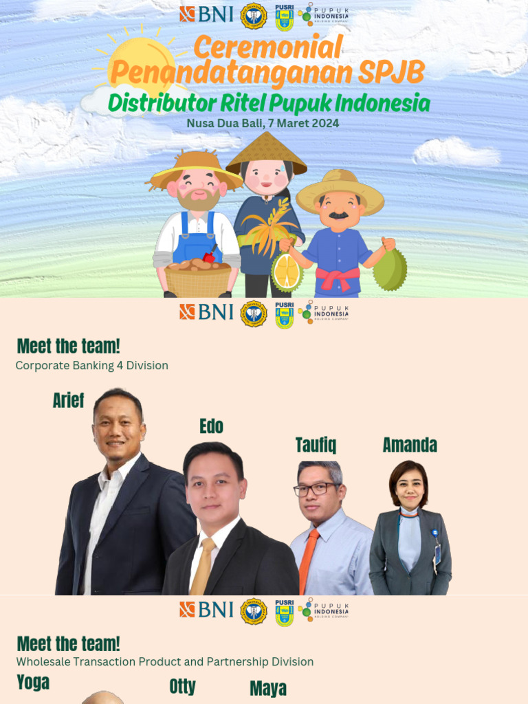 SPJB Ritel Pim Pusri 2024 | PDF | Bisnis | Hukum