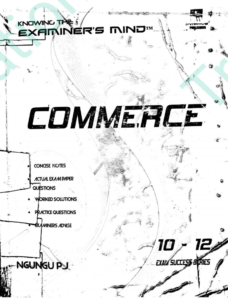 Commerce Exam Mind | PDF