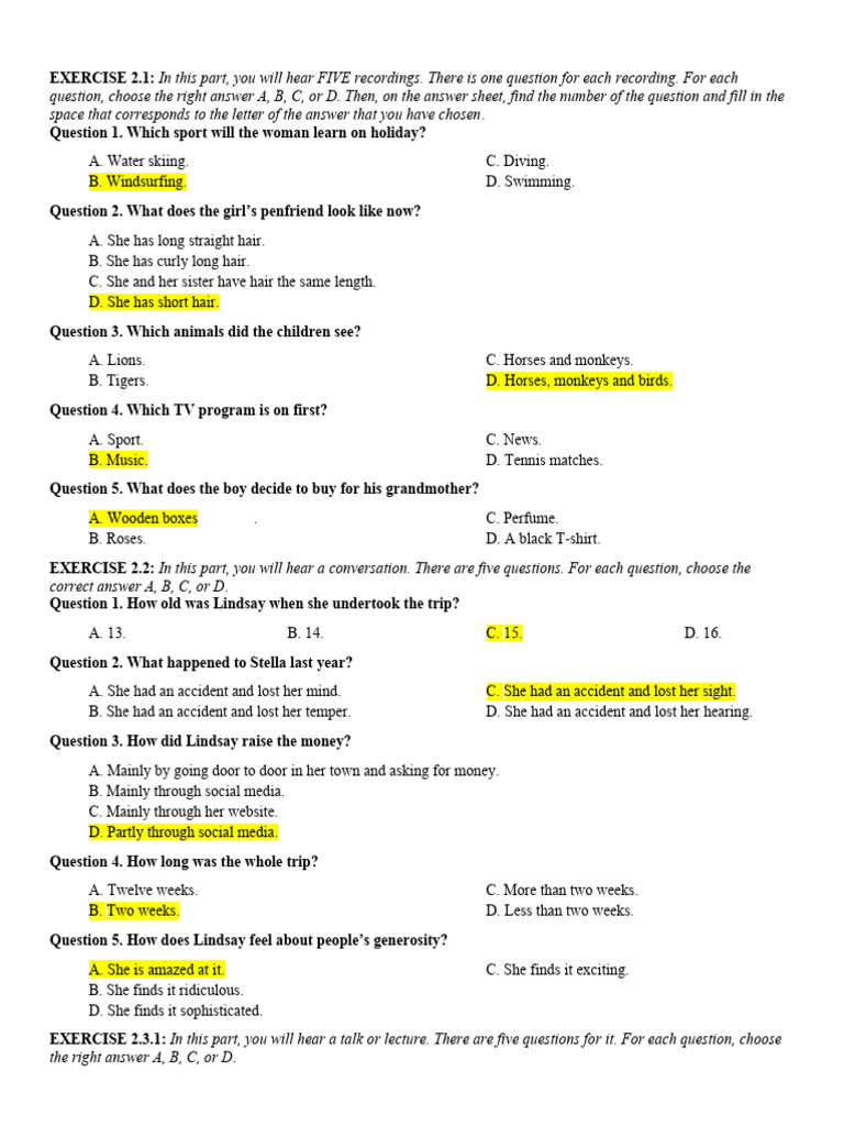 Exercise 2 1 Full For Students Pdf