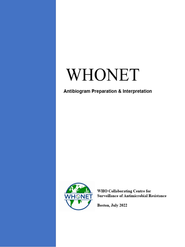 WHONET Antibiogram Tutorial Guide | PDF | Microsoft Excel ...