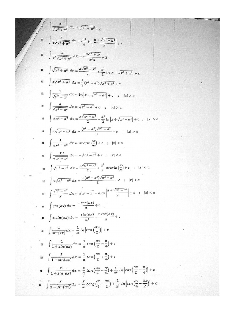 Astuces Intégrales | PDF