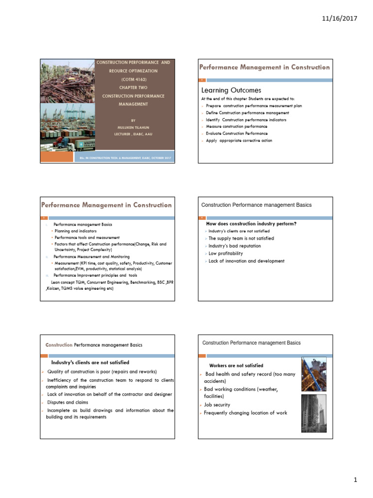 Chapter 2 Performance Management | Download Free PDF | Risk | Risk ...