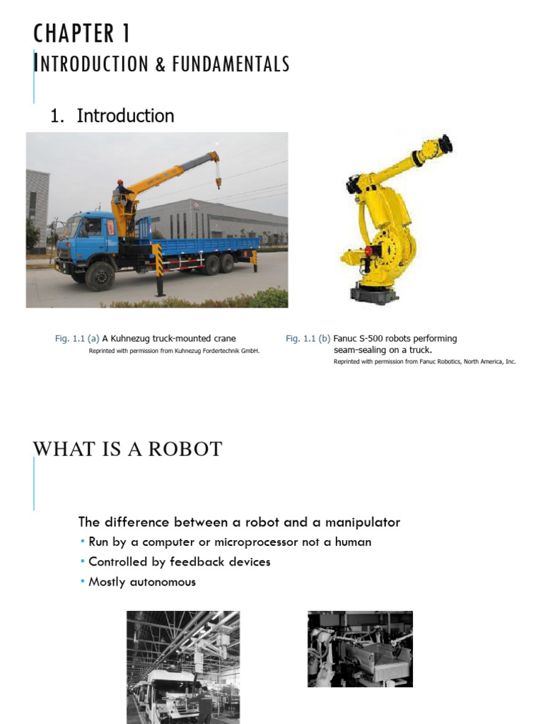 Chapter 1 - Foundation To Robotics | PDF | Robot | Robotics