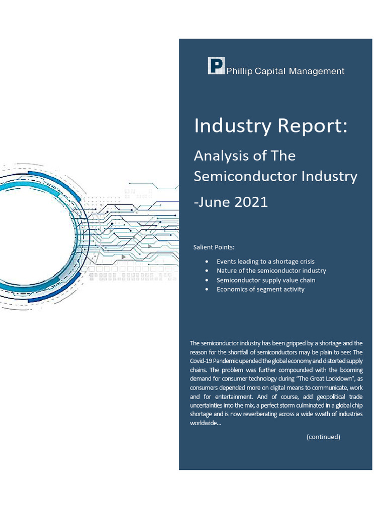 Semiconductor Industry Report Final | Download Free PDF | Semiconductor Device Fabrication ...