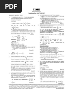 Top 30 CAT Time Speed Distance Questions With Video Solutions | PDF