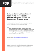 Ficha Tecnica Del TMMS-24 | PDF