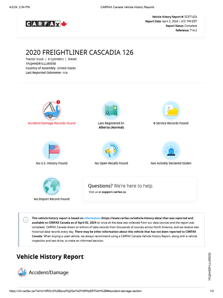 Carfax 14629960 Pdf Used Car Vehicles