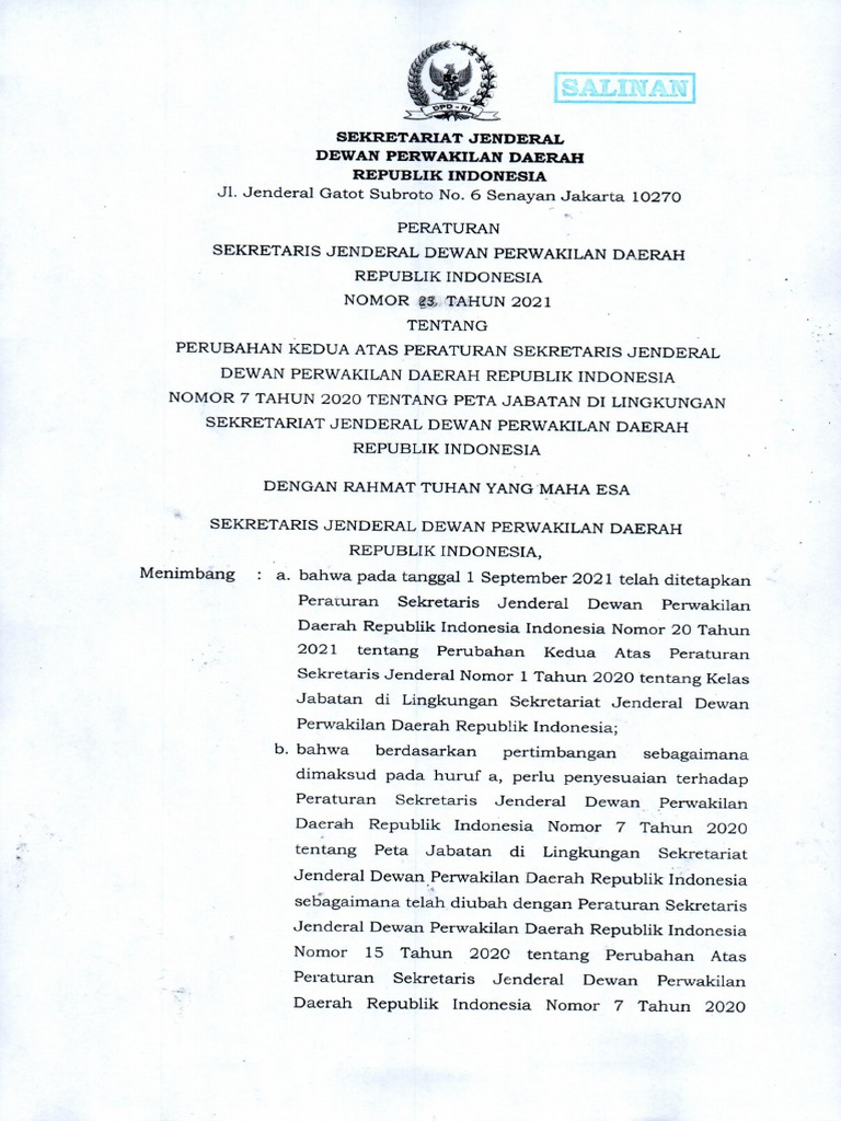 Persesjen 23 Salinan 2021 | PDF