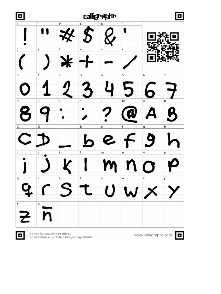 Calligraphr-Template_copia | PDF