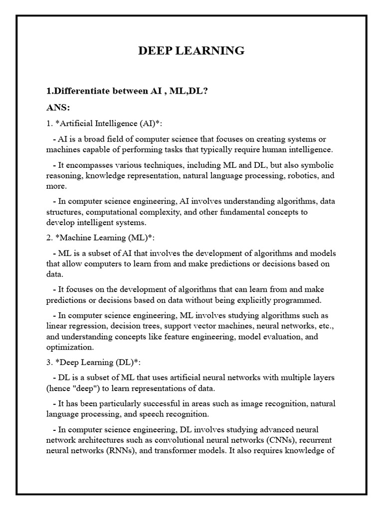 DEEP LEARNING NOTES - Btech | Download Free PDF | Artificial Neural ... DEEP LEARNING NOTES - Btech | Download Free PDF | Artificial Neural ...