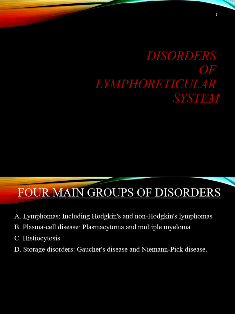 lymphoreticular system | PDF | Lymphoma | Lymphatic System