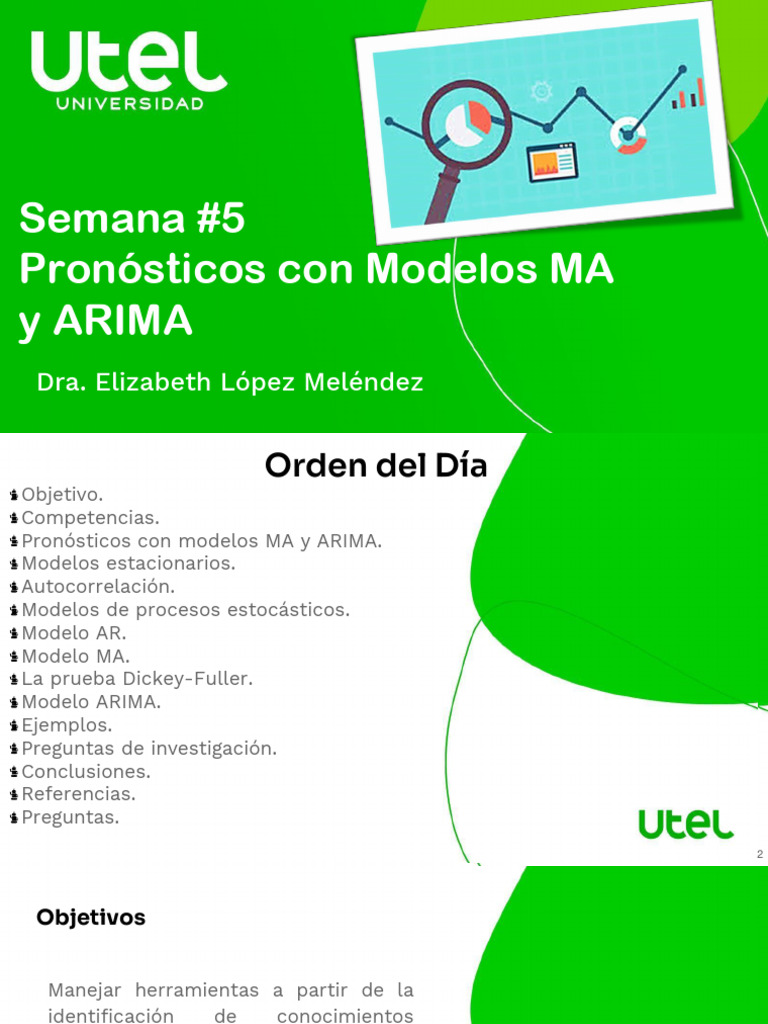 Pronósticos Con Modelos MA y ARIMA | PDF | Modelo autorregresivo | Teoría estadística