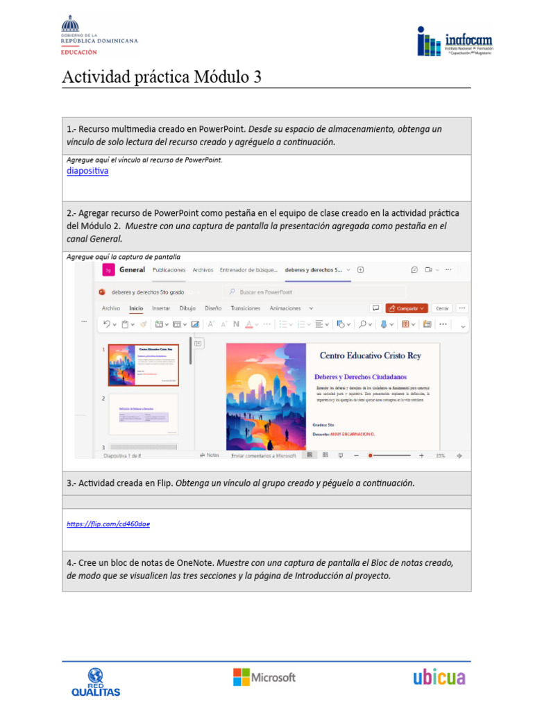 Plantilla Actividad Practica Modulo 3 - JOSELUISALCANTARA | PDF | Arte | Informática