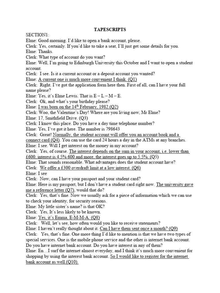 Tapescripts | PDF | Roof