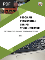 Panduan Penulisan Kti Studi Literatur 2021 | PDF | Pengembangan Diri | Kesehatan Holistik