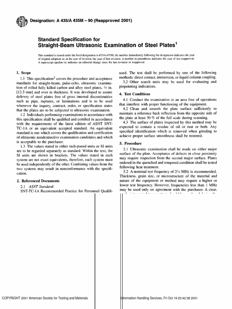33.-Astm A 435 | PDF