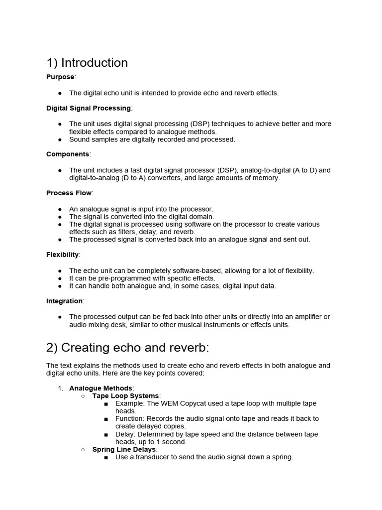 Unit 5 Digital Echo | PDF | Usb | System On A Chip