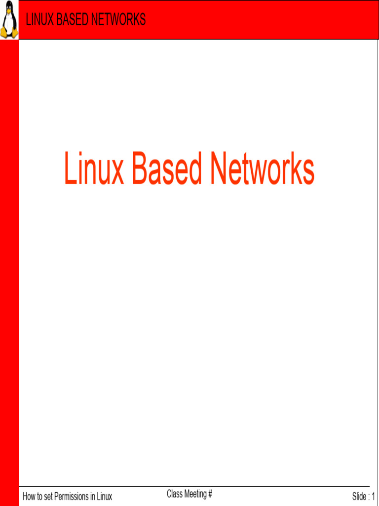 Lec 10 Permissions in Linux | PDF | Computer File | Computer Architecture