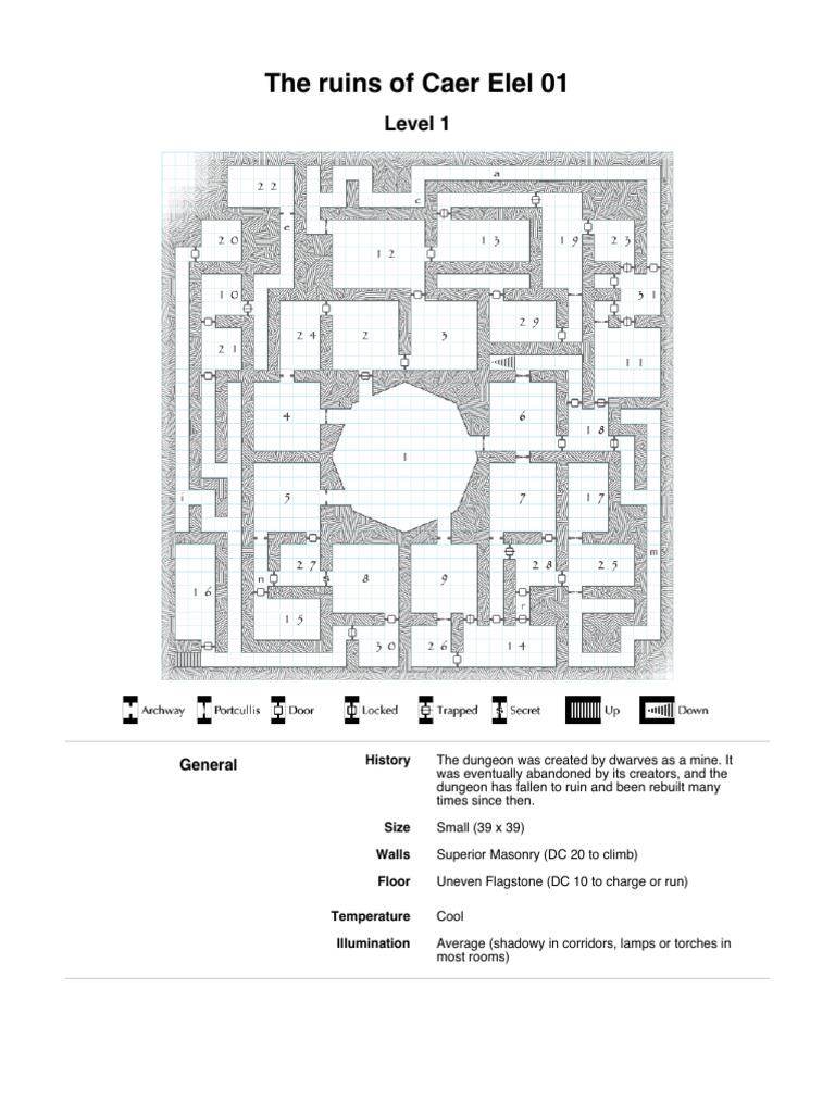 The Ruins of Caer Elel 01 | PDF