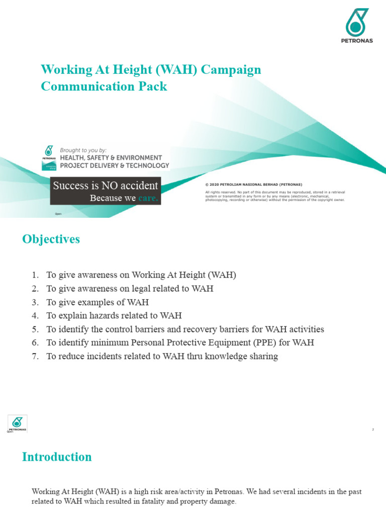 Wah Simple Training - Petronas | PDF | Working Conditions ...